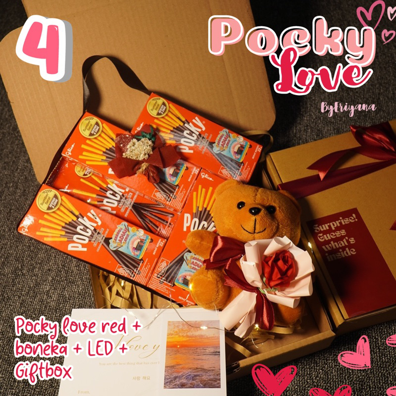 Jual Pocky Love Hampers Snack Box Kado Ulang Tahun Pacar Kado Valentine ...