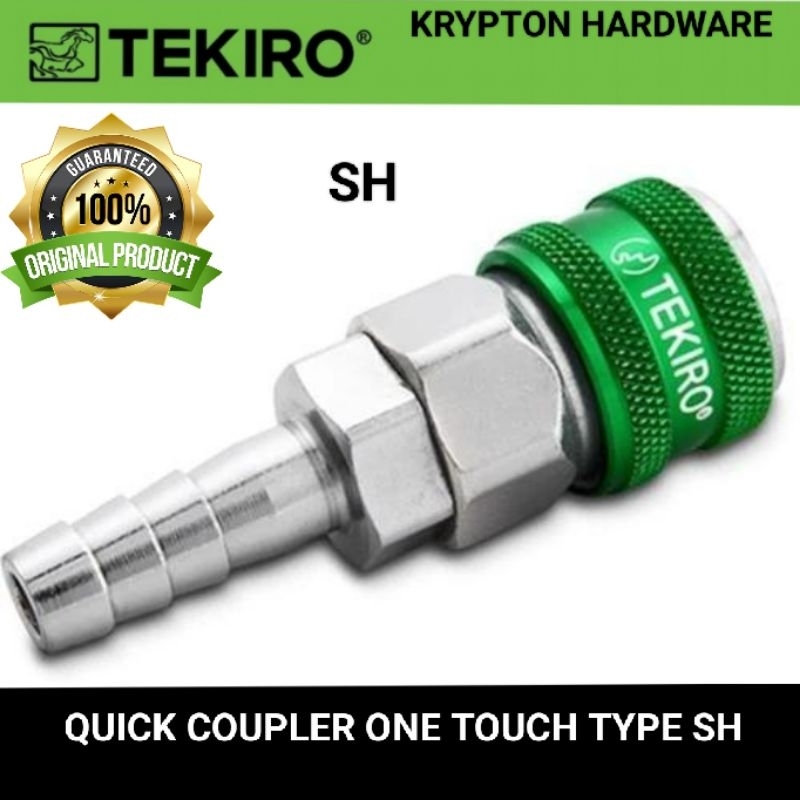 Jual tekiro quick coupler one touch / nepel kompresor (100% original ...