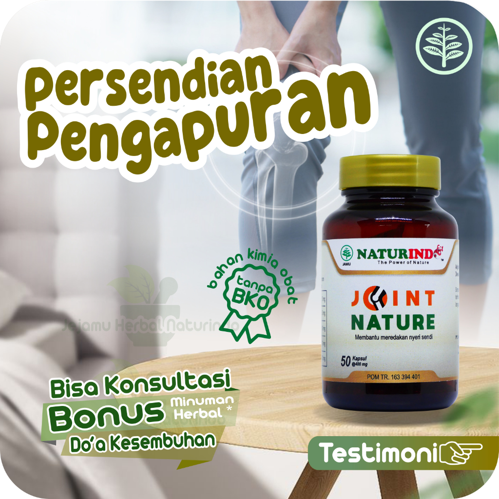 Jual Obat Herbal Pengapuran Tulang Sendi Persendian Osteoarthritis ...