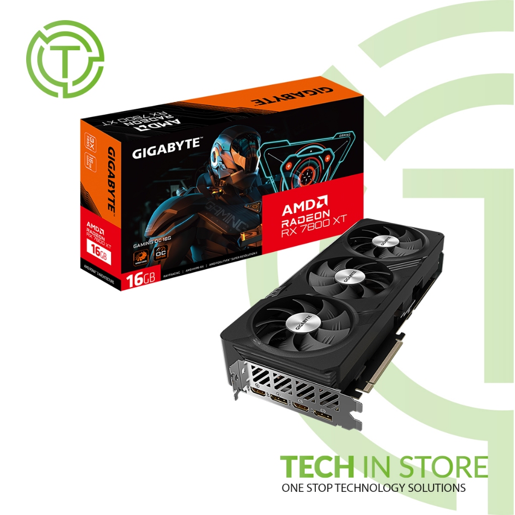 Jual VGA Card Radeon RX 7800 XT GAMING OC 16G GV-R78XTGAMING OC-16G ...