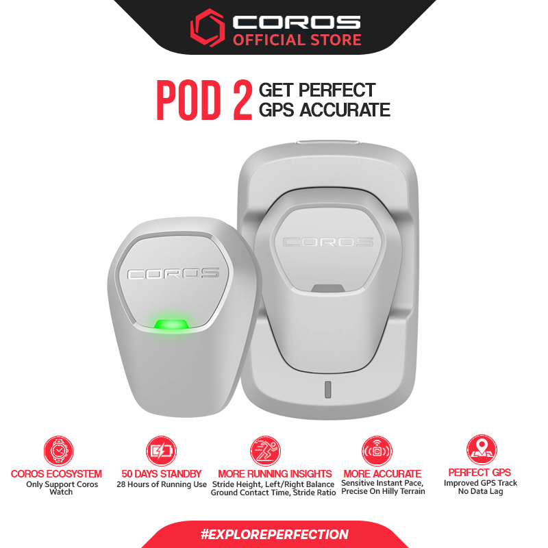 Jual Coros Run Pod 2 GPS Perfomance Optimization Device Tracker | Shopee Indonesia