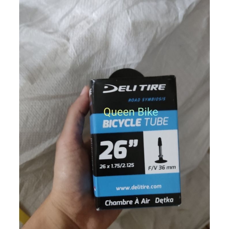 Jual Ban Dalam Sepeda 26x1.75/2.125 Mtb Mini Ctb Cop Prancis Fv 35mm DELI TIRE | Shopee Indonesia