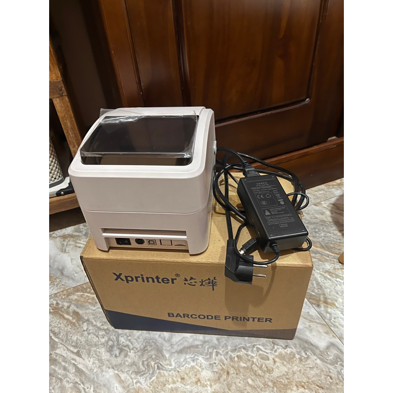 Jual PRINTER BARCODE THERMAL LABEL_preloved XPRINTER XP-420B USB ...