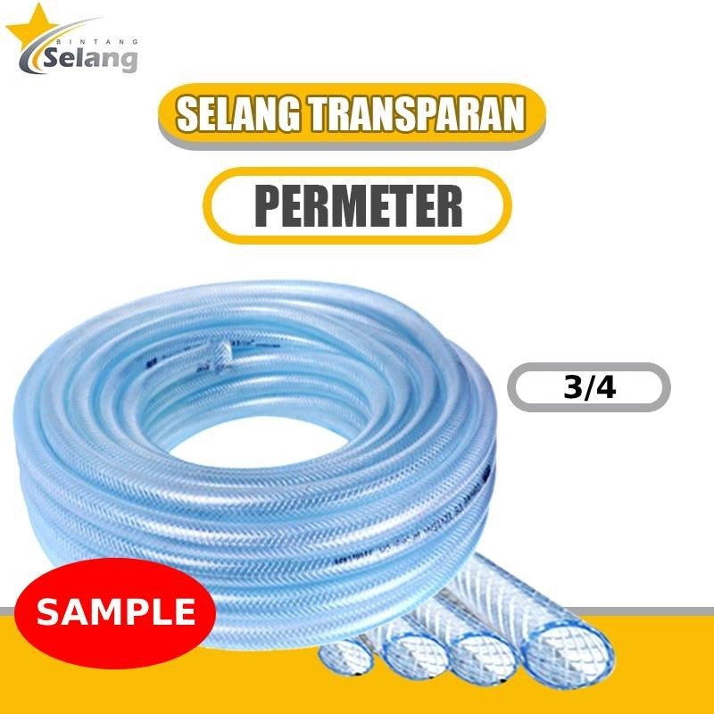 Jual BINTANG Sempel Selang Air 3/4 Inch Permeter Selang Air Serat ...