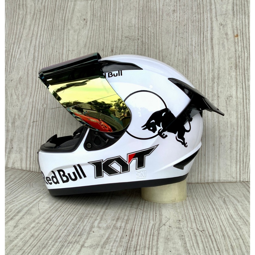 Jual HELM KYT R10 SOLID BLACK DOFF PAKET GANTENG/KYT FULL FACE R10 ...