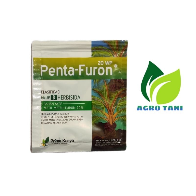 Jual Herbisida Penta-Furon 20 WP / Metil Metsulfuron 20% - 5 Gram ...
