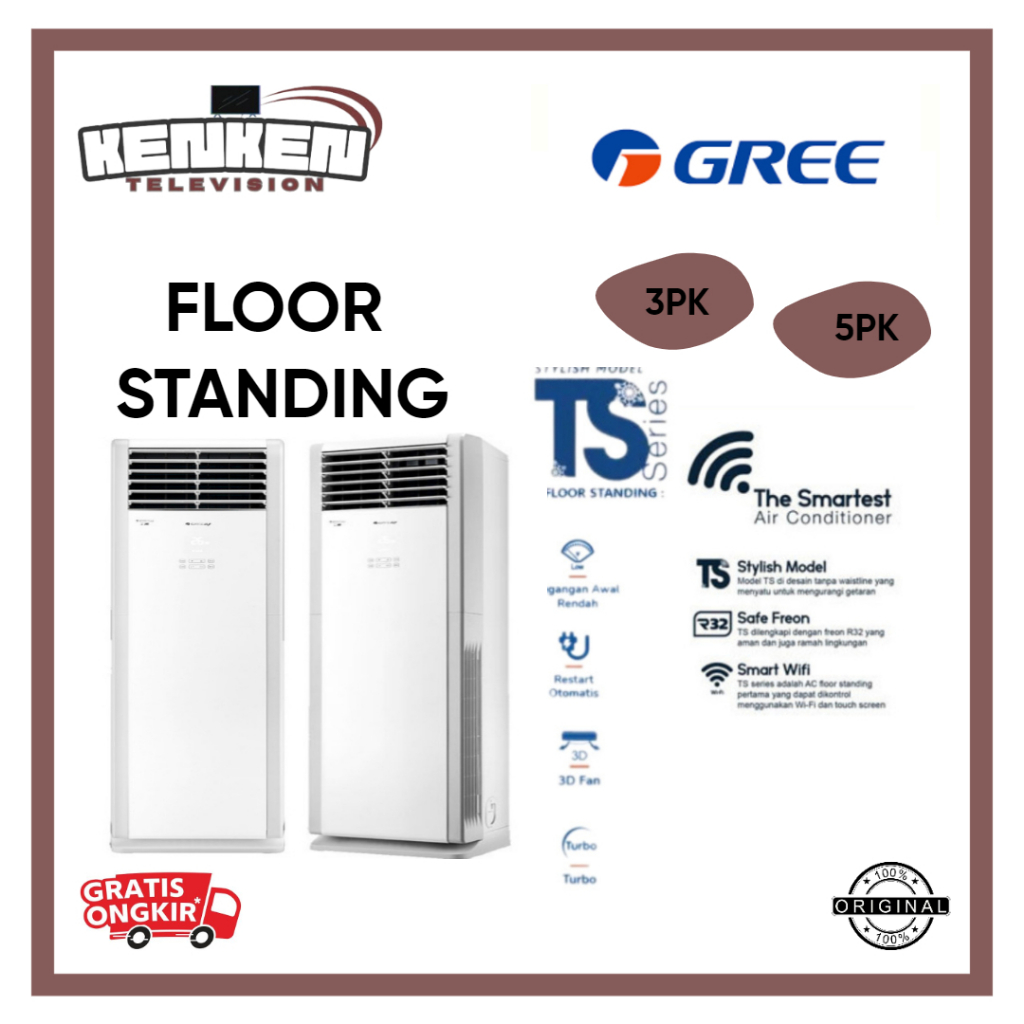 Jual AC FLOOR STANDING GREE TS SERIES 3-5PK | Shopee Indonesia
