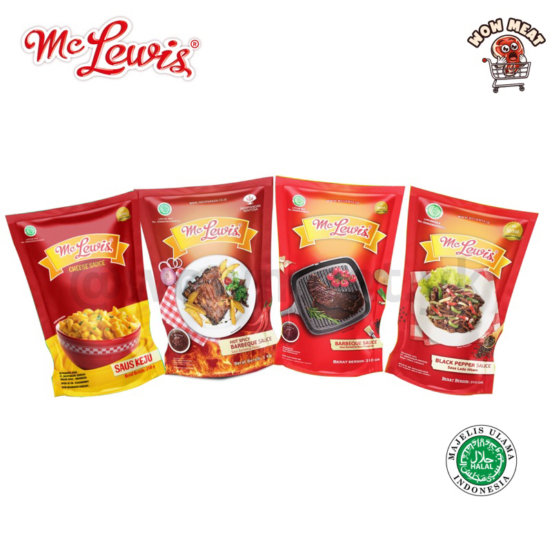 Jual McLewis Sauce All Varian | Shopee Indonesia