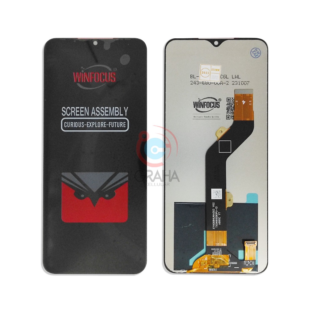 Jual LCD INFINIX HOT 10S / X689 FULLSET TOUCHSCREEN | Shopee Indonesia