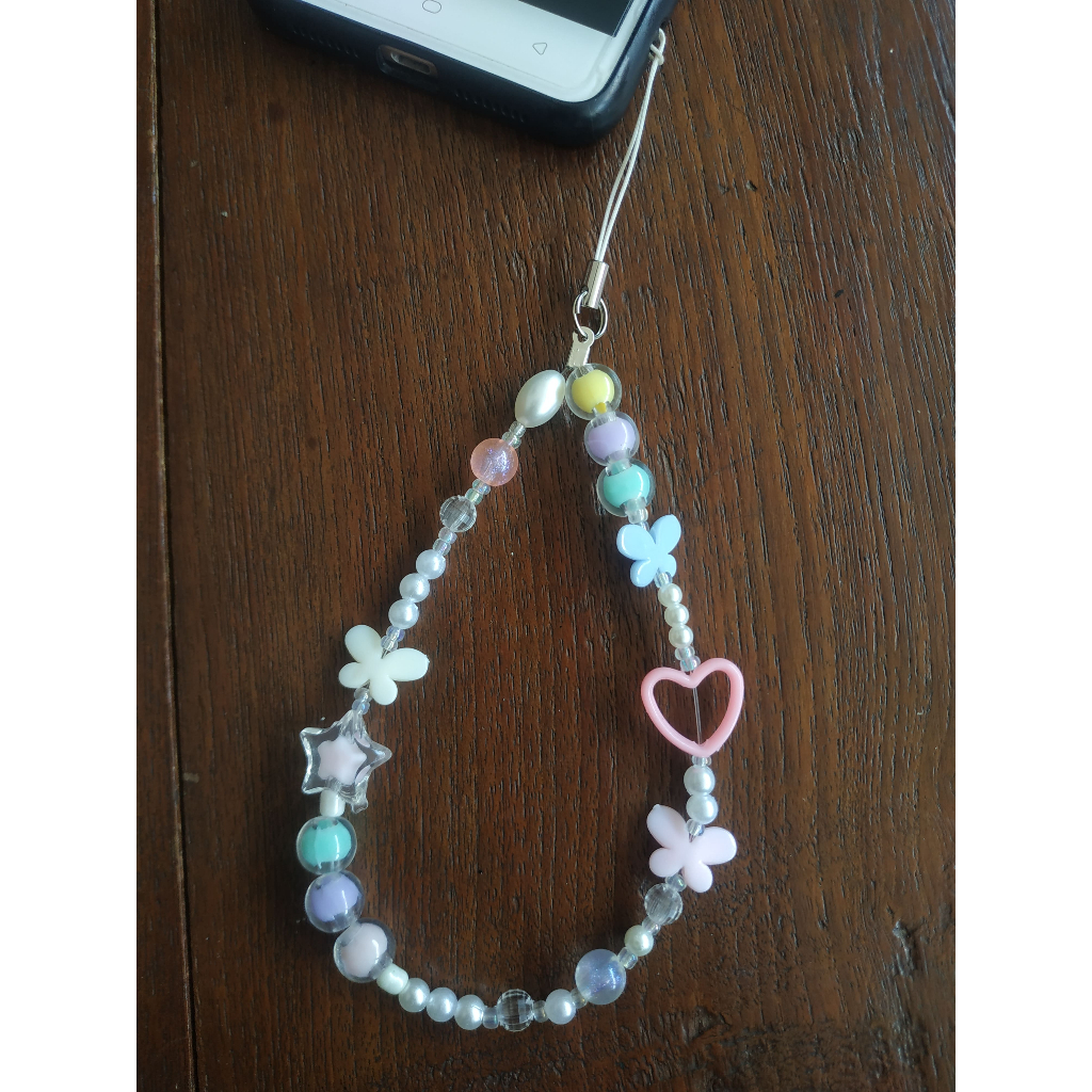 Jual Yoshacc.wear | Gantungan HP manik-manik | Beads Strap Phone | Tali ...