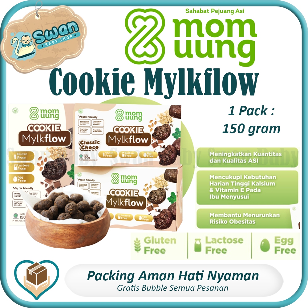 Jual Mom Uung Cookie Mylkflow Cookies MomUung Kukis Pelancar ASI Booster | Shopee Indonesia