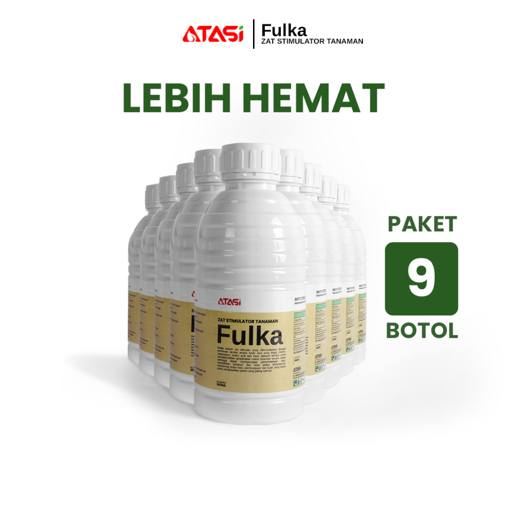 Jual 9btl Fulka Zat Stimulator Tanaman Pupuk Daun Buah Umbi Akar Batang ...
