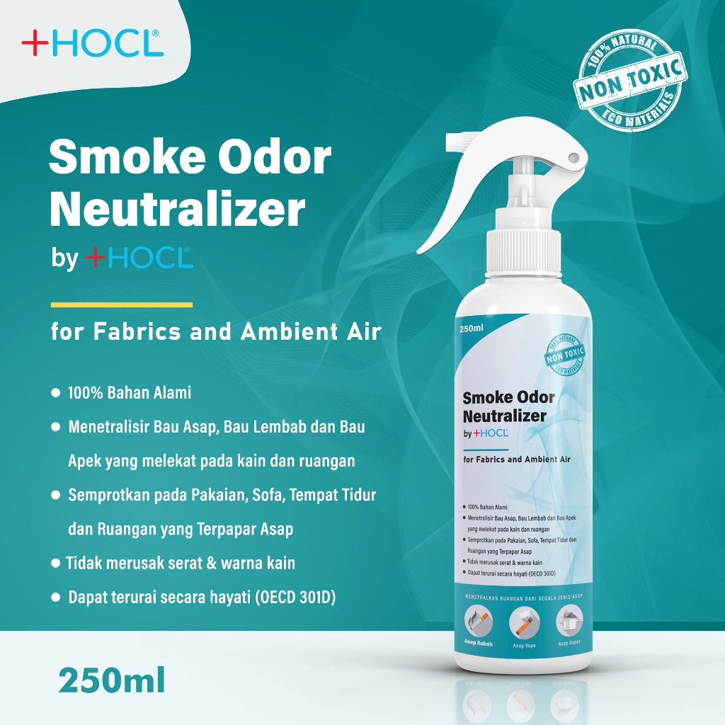 Jual Anti/Penghilang Bau Rokok SMOKE ODOR NEUTRALIZER dari +HOCL utk ...