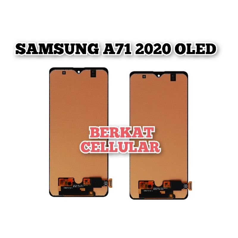 Jual LCD SAMSUNG A71 + FRAME 2020 OLED ON FINGERPRINT | Shopee Indonesia