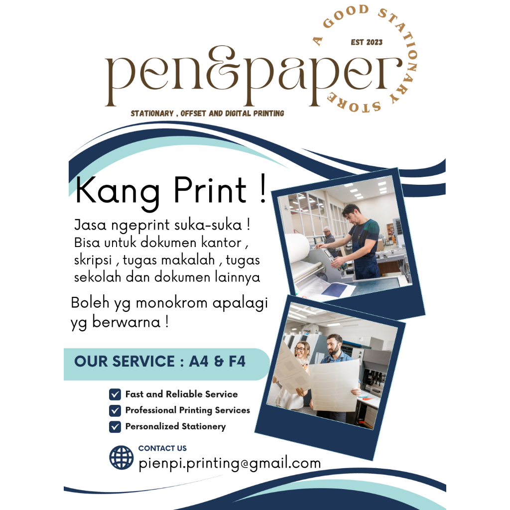 Jual PRINT/CETAK A4 DAN F4, TUGAS SEKOLAH , SKRIPSI , MAKALAH ...