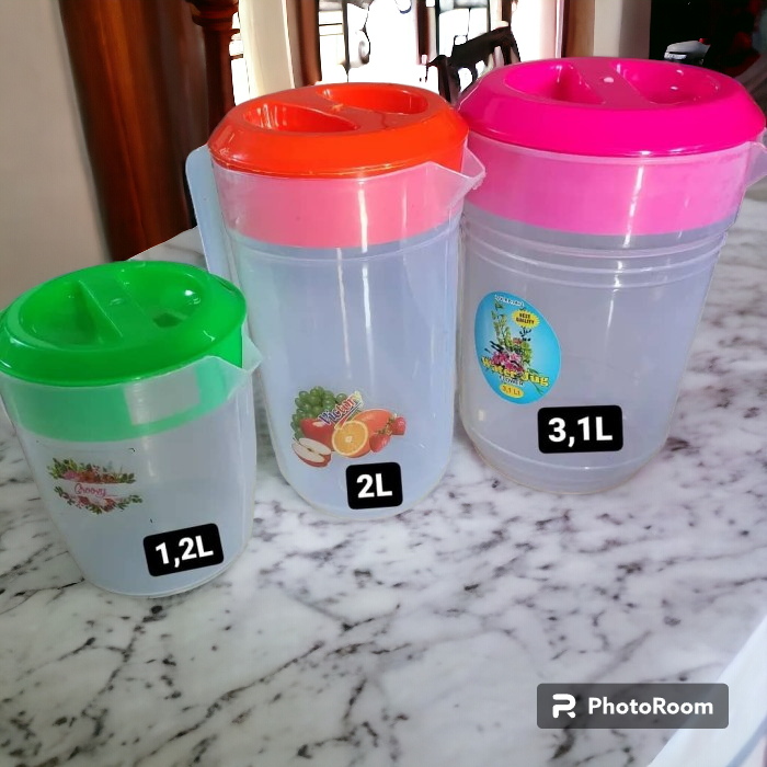 Jual teko plastik/morong/eskan/tempat air plastik/termos plastik murah ...