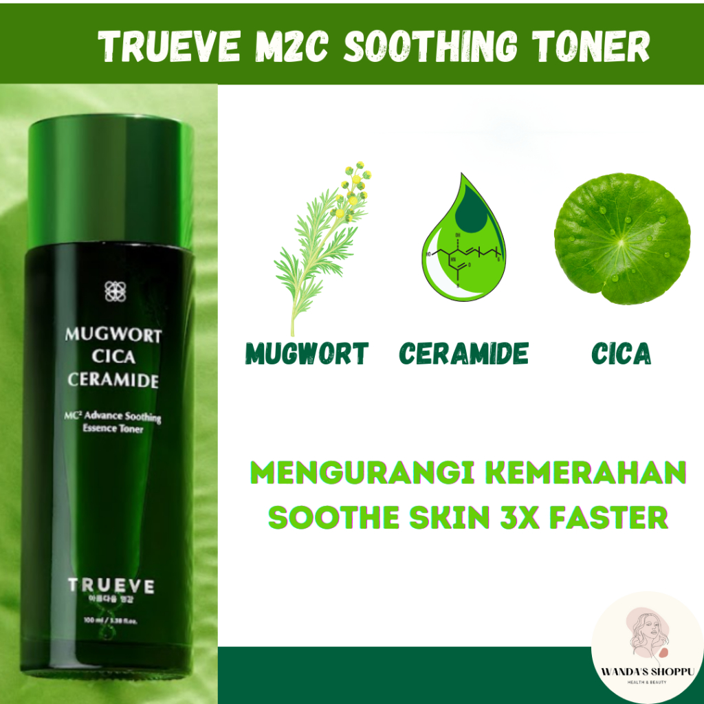 Jual TRUEVE MC2 ADVANCE SOOTHING ESSENCE TONER 100 mL (cocok untuk ...