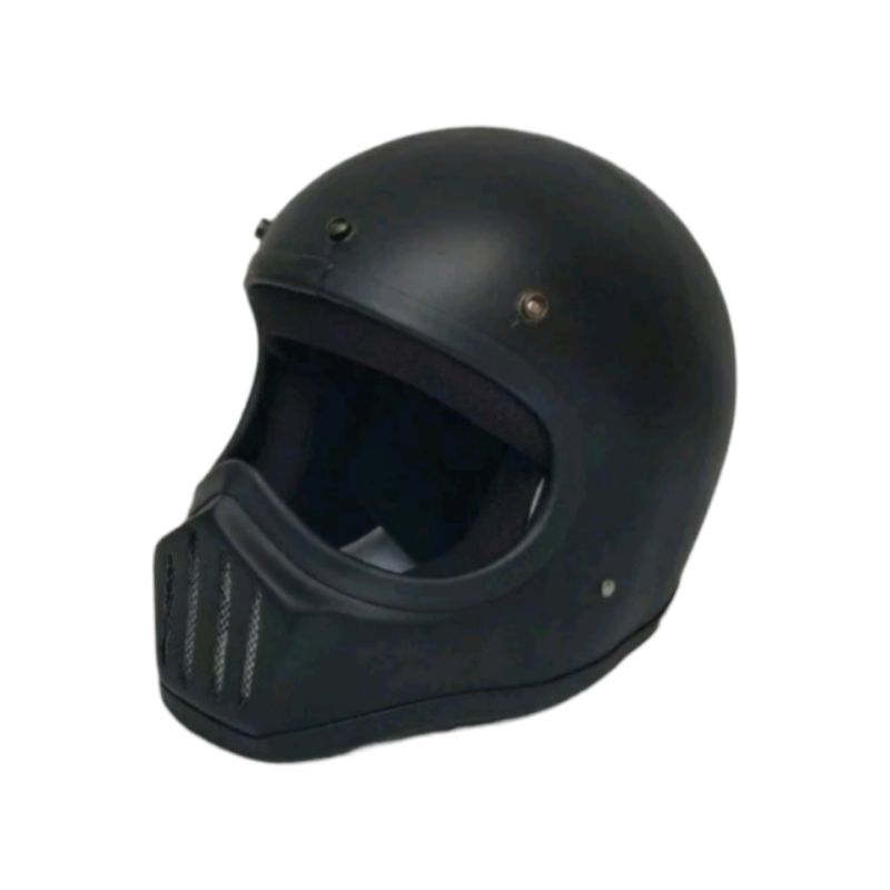 Jual HELM CAKIL HITAM DOFF | Shopee Indonesia
