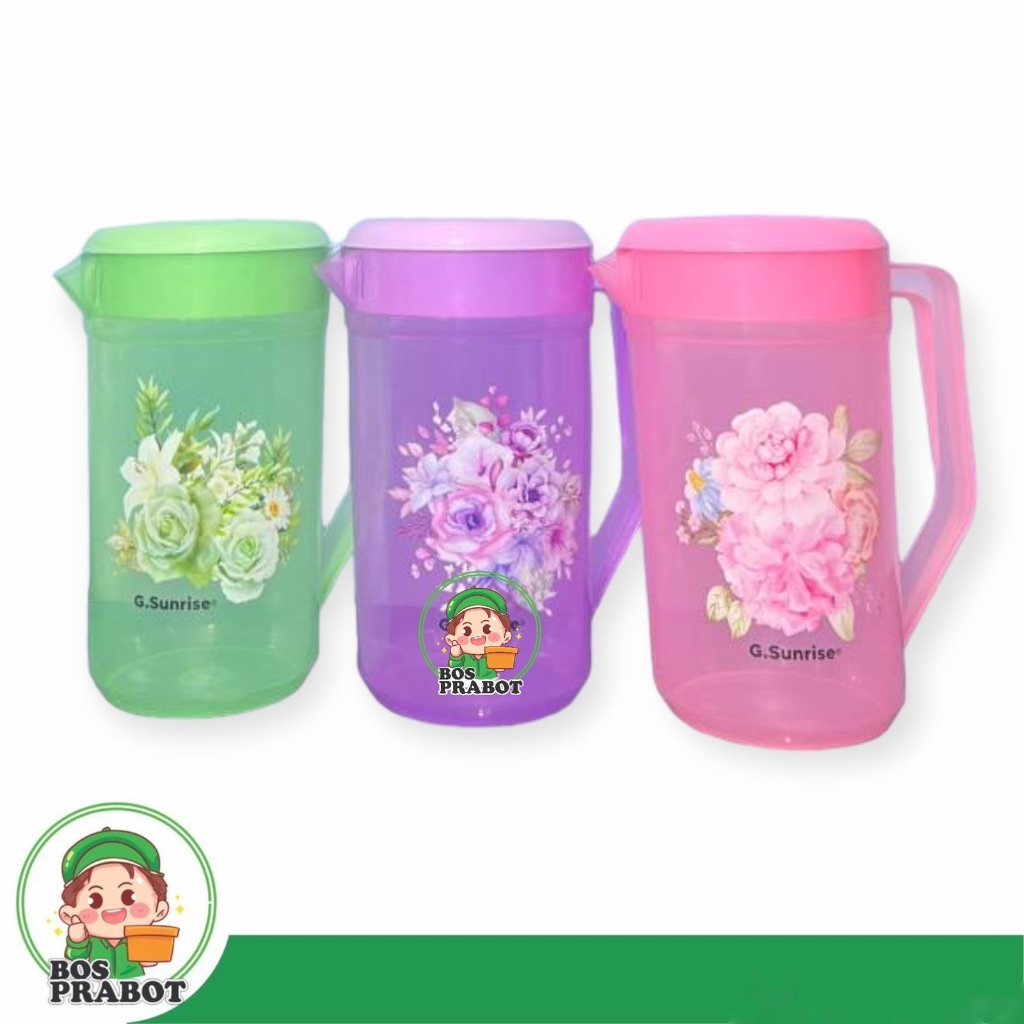 Jual TEKO PLASTIK 2 LITER / TEKO UNGU / TEKO PINK / TEKO AIR MINUM ...