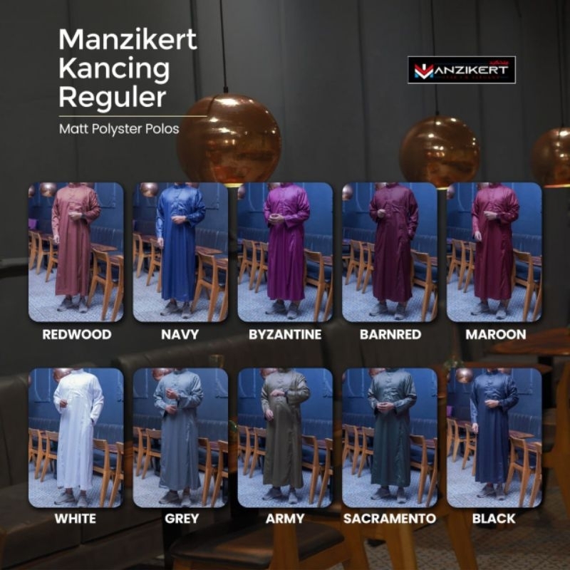 Jual JUBAH SAUDI MANZIKERT REGULER IMPORT | Shopee Indonesia