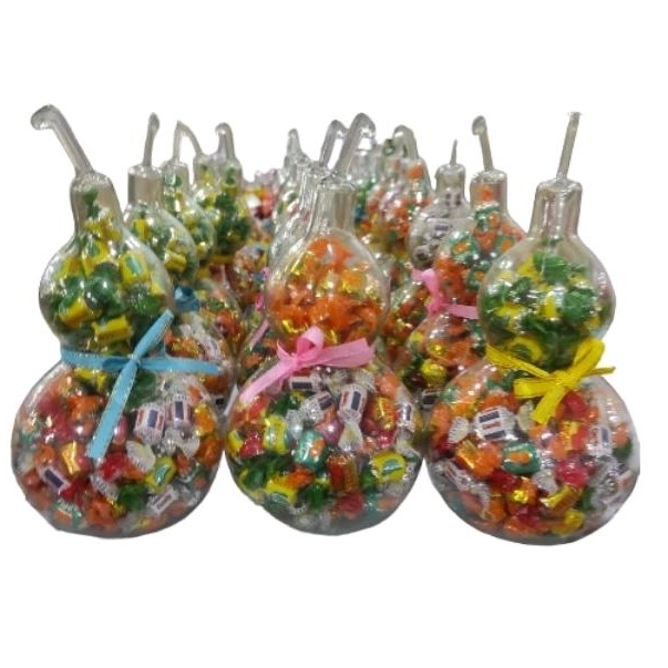 Jual Moon & star mini candy holo 280gr cemilan permen imlek aneka rasa ...