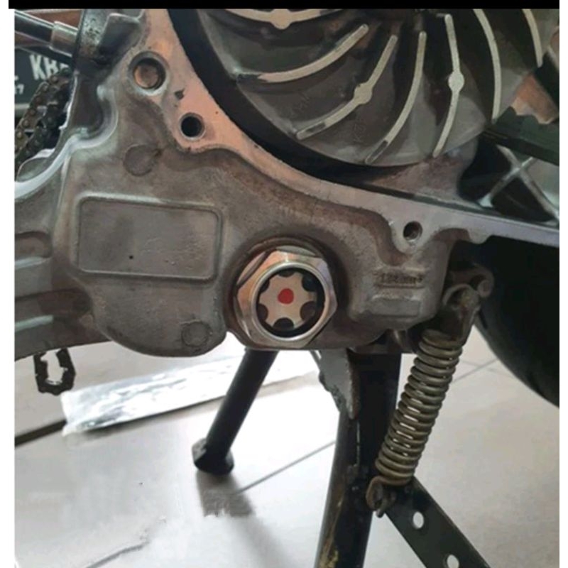 Jual TUTUP FILTER OLI TRANSPARAN MESIN STYLO VARIO BEAT SCOOPY MIO J ...