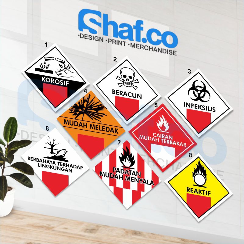 Jual STIKER RAMBU LIMBAH B3 KEREN | Shopee Indonesia