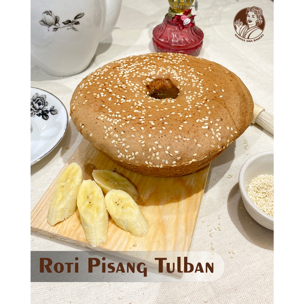 Jual Roti Pisang Tulban Diameter 17cm Nyonya Ama Bakery Spesialis Roti ...