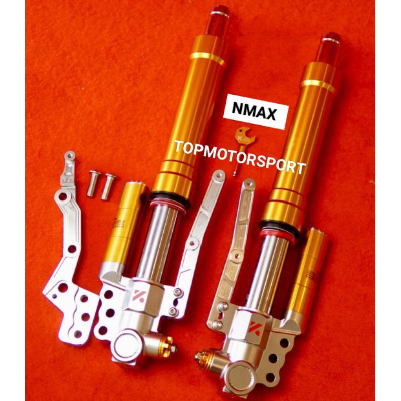 Jual SHOCK BREAKER DEPAN KTC KYTACO UPSIDEDOWN NMAX 155 CLICK REBOUND ...