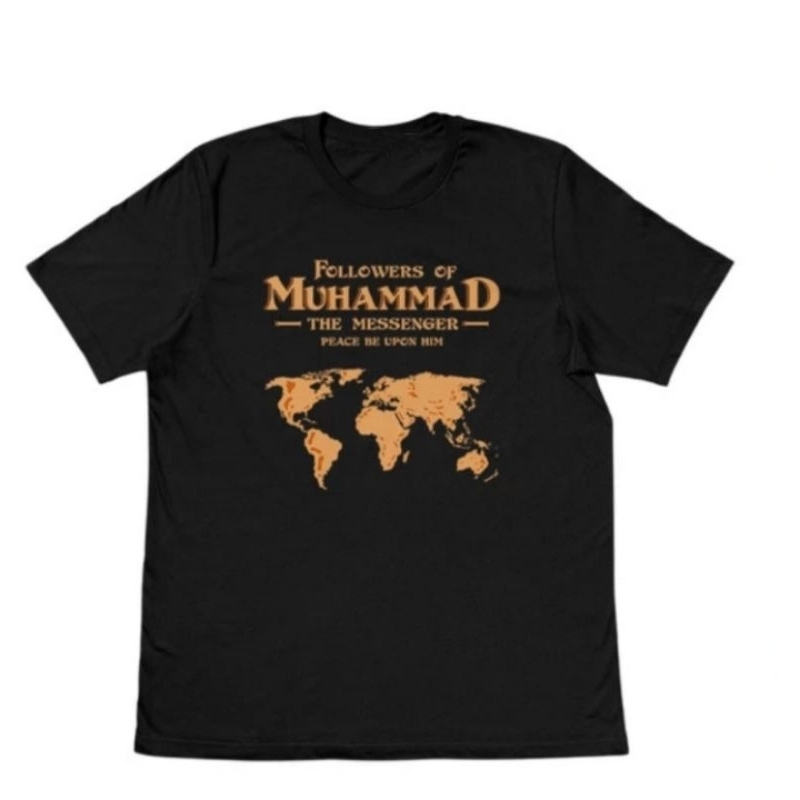 Jual Kaos Muslim Follower of Prophet Muhammad (ready 5xl) | Shopee ...