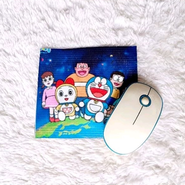 Jual Mousepad Gambar Kartun Mouse Pad Laptop Karakter Animasi Doraemon ...