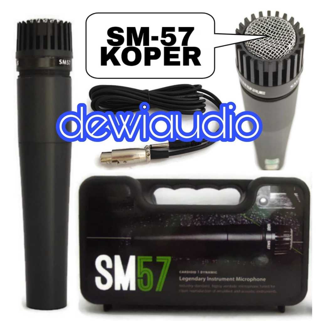Jual MIC SM 57 LC / MIC SM57 INSTRUMEN (TANPA SAKLAR ON OFF ) | Shopee ...