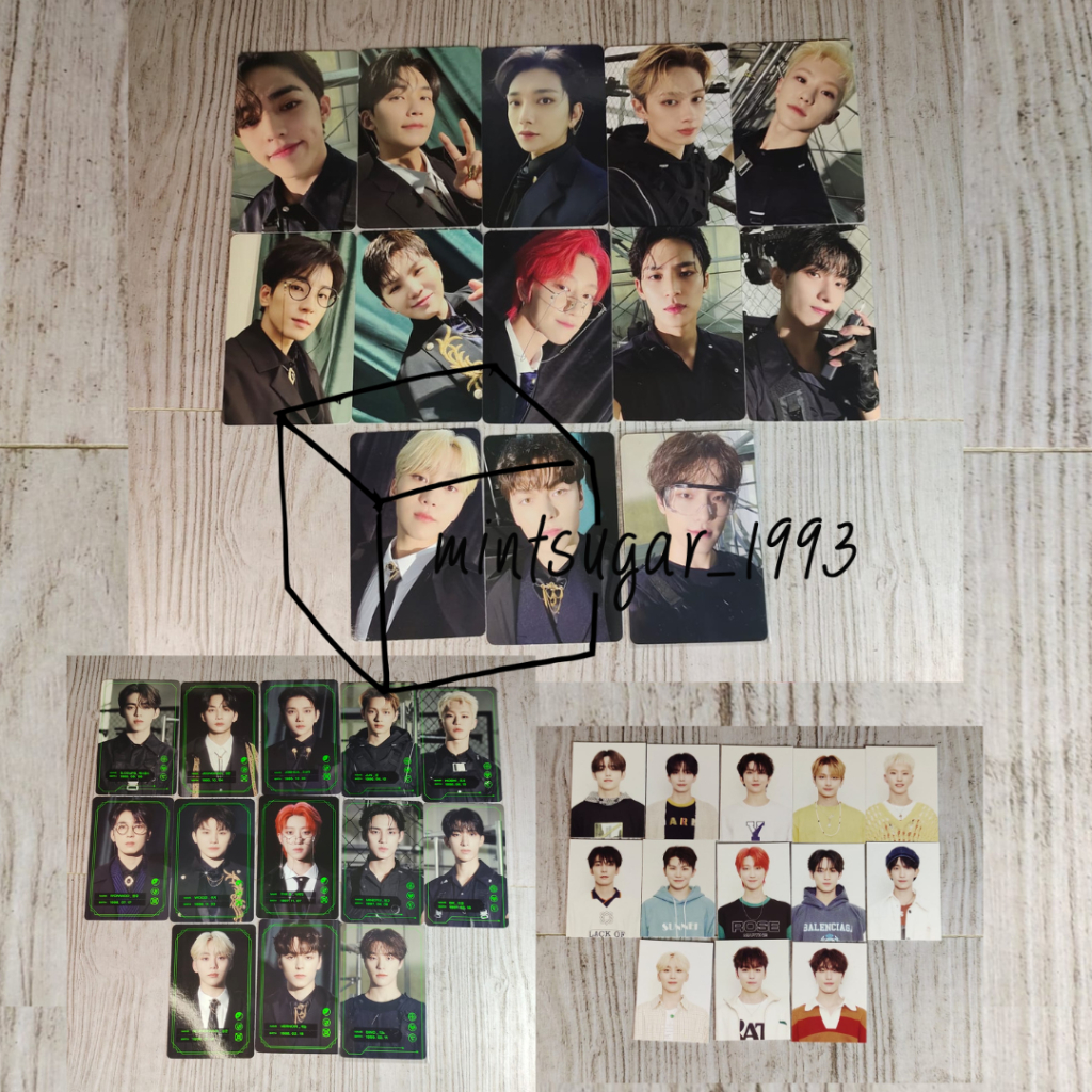 Jual [ EXCLUDE PACKING ] READY STOCK PHOTOCARD SET SEVENTEEN MEMBERSHIP ...