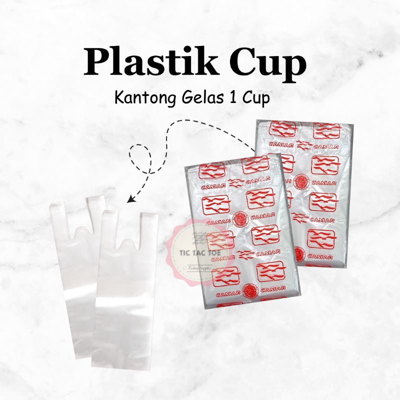 Jual Kantong Gelas Isi 1 Gelas / Kantong Gelas / Kresek Gelas Camar ...