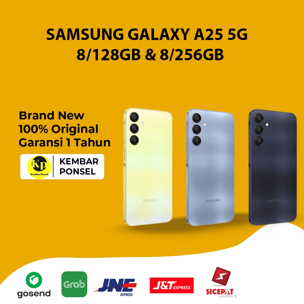 Jual SAMSUNG GALAXY A25 5G 8/128GB & 8/256GB GARANSI RESMI NASIONAL 1 ...