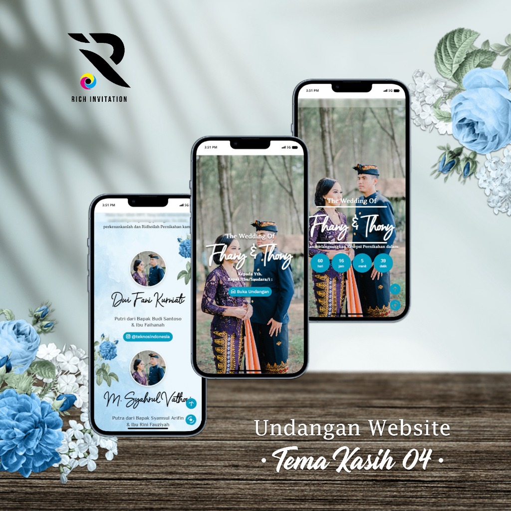 Jual UNDANGAN WEBSITE - UNDANGAN DIGITAL PERNIKAHAN - UNDANGAN ...