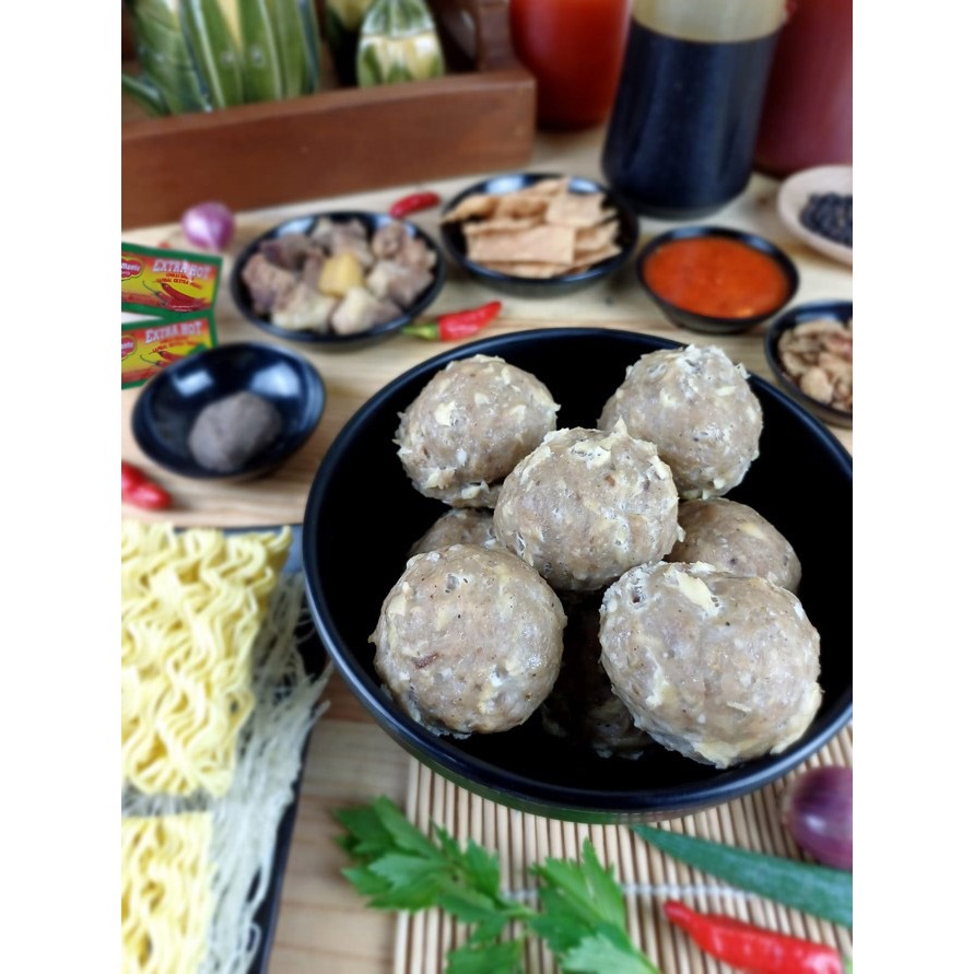 Jual Bakso URAT Daging Sapi Homemade Bakso MENUL Halal PAKET KOMPLIT ...