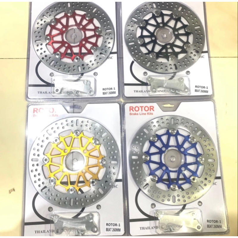 Jual Disc Brake Piringan Cakram Floating Depan Rotor Full Cnc 260MM Mio ...