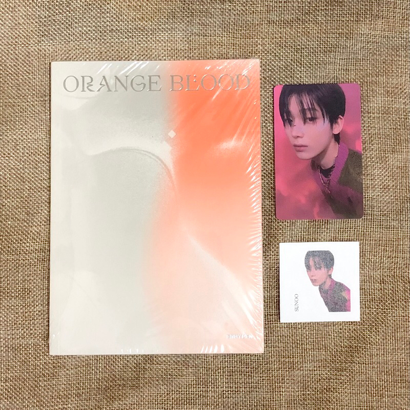 Jual [READY STOCK SEALED] Enhypen Orange Blood Engene Version Sunoo Set ...