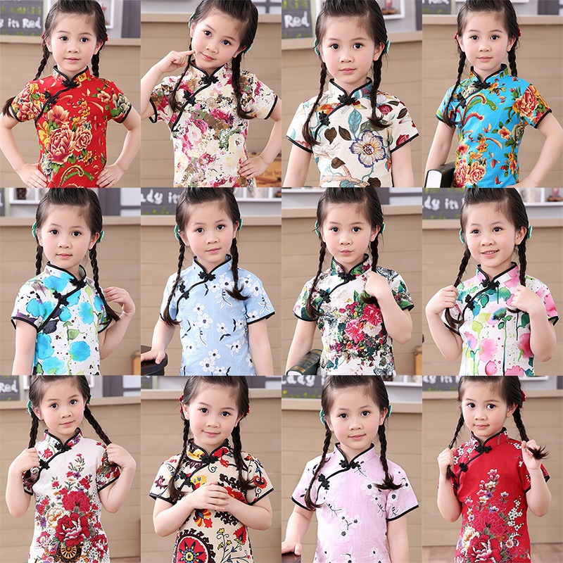 Jual BeeChic.Kids CheongSam Dress Chinese Girl Anak Perempuan ...