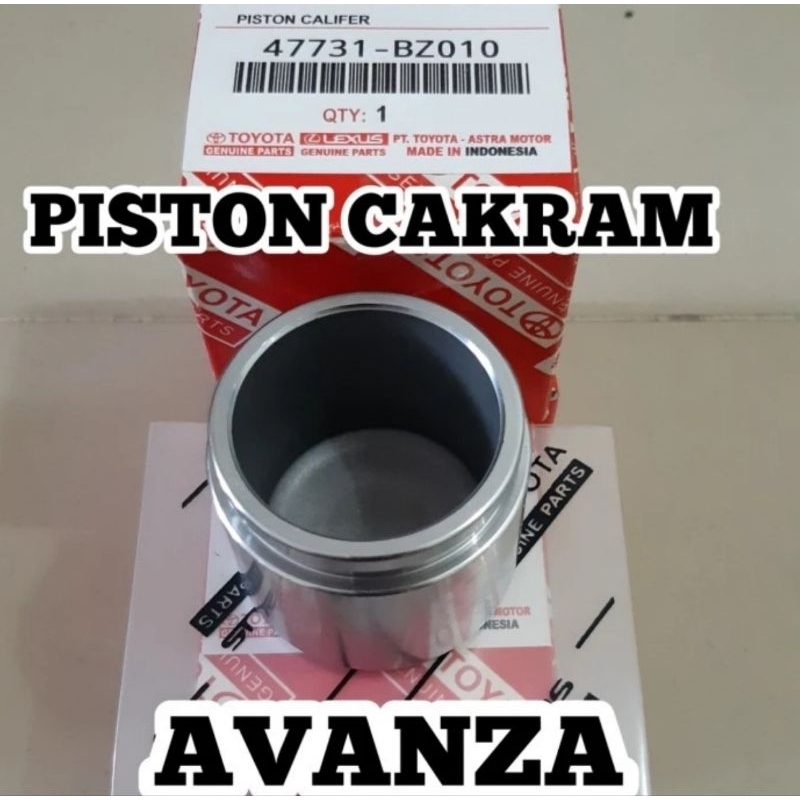 Jual Piston Caliper Piston Rem Cakram Depan Avanza Xenia 47731-BZ010 ...