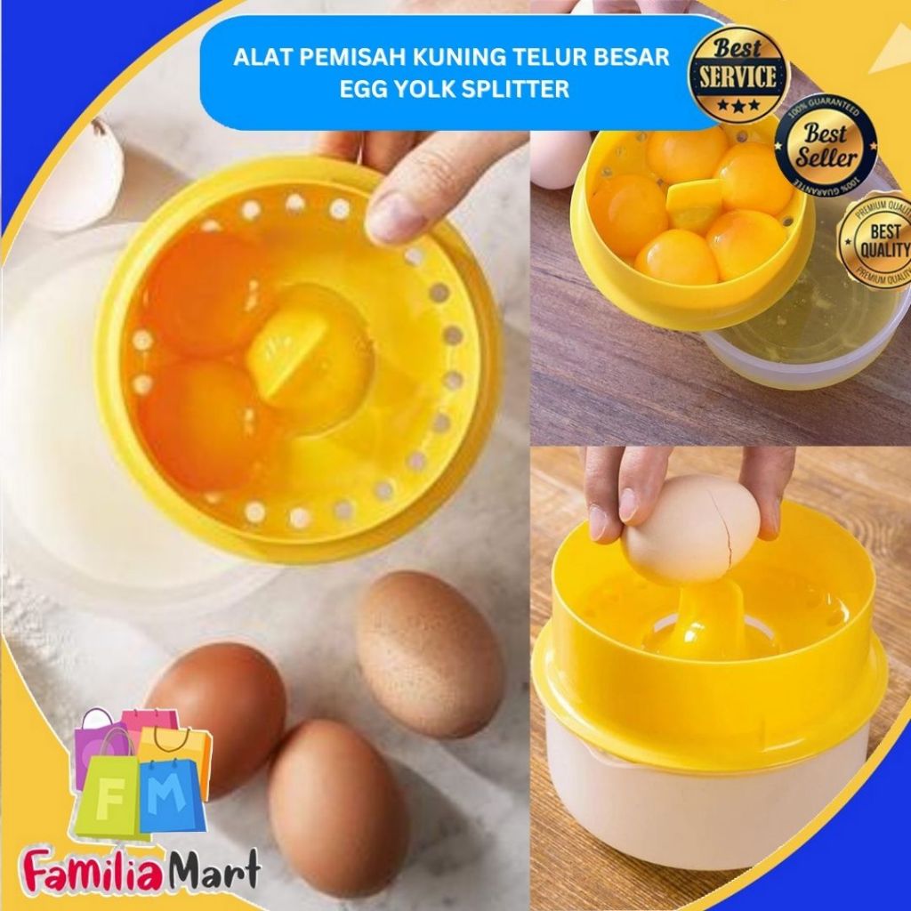 Jual ALAT PEMISAH KUNING TELUR BESAR EGG YOLK SPLITTER UP TO 5 EGGS ...