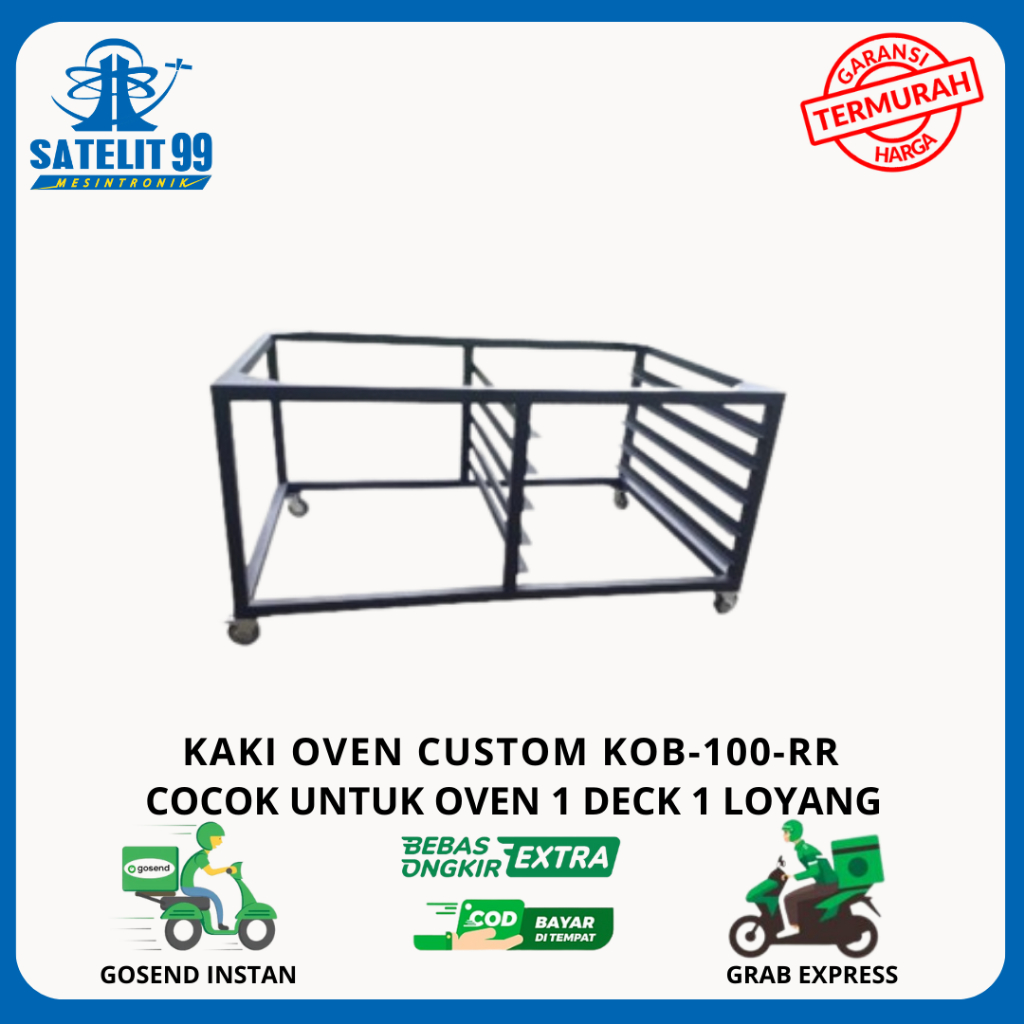 Jual KAKI OVEN BESI CUSTOM UNTUK OVEN 1 DECK 1 LOYANG KOB-100-RR (GETRA ...