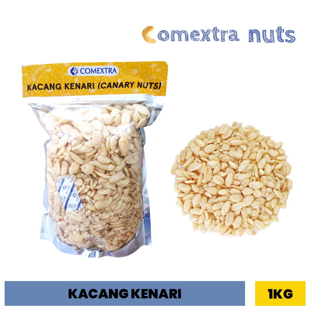 Jual Kacang Kenari Comextra Utuh Mentah 1 Kg - Canary Kenari | Shopee ...