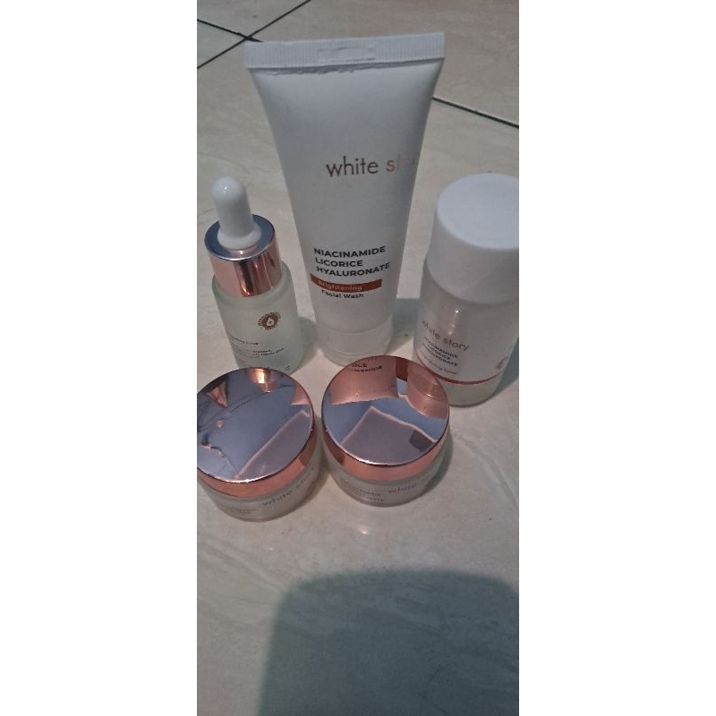 Jual Paket Skincare Whitestory/ White Story Brightening (pl) | Shopee ...