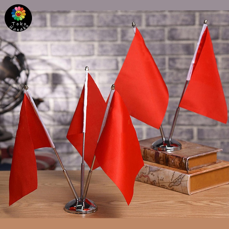 Jual V-Stand Tiang 2/3 Bendera Meja/Stainless Steel Flag Pole Meja ...