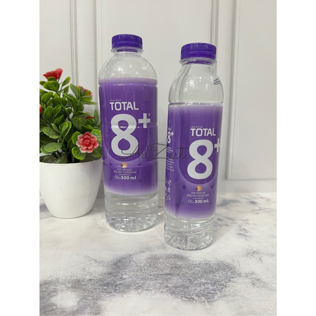 Jual Total 8+ Air Mineral (300ml dan 500ml) | Shopee Indonesia