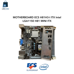 Jual MOTHERBOARD ECS H81 INTEL LGA1150 MOTHERBOARD ECS H81H3-I | Shopee ...