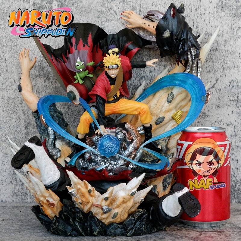 Jual Figure Naruto Destroys Pain Robot with Rasengan NAF Studio ...