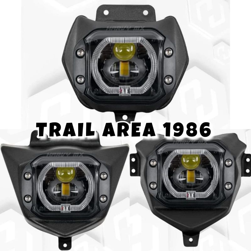 Jual Reflektor Biled Extra Bright CRF 150 L KLX BF DT WR 155 Lampu ...